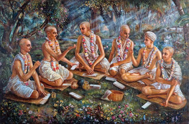 Six Goswamis - Radha Krishna Temple in Utah